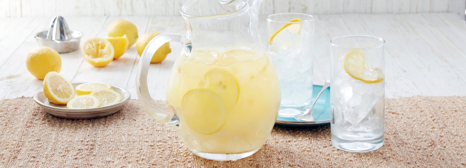 Lemonade by the Pitcher | Low Sugar Recipe