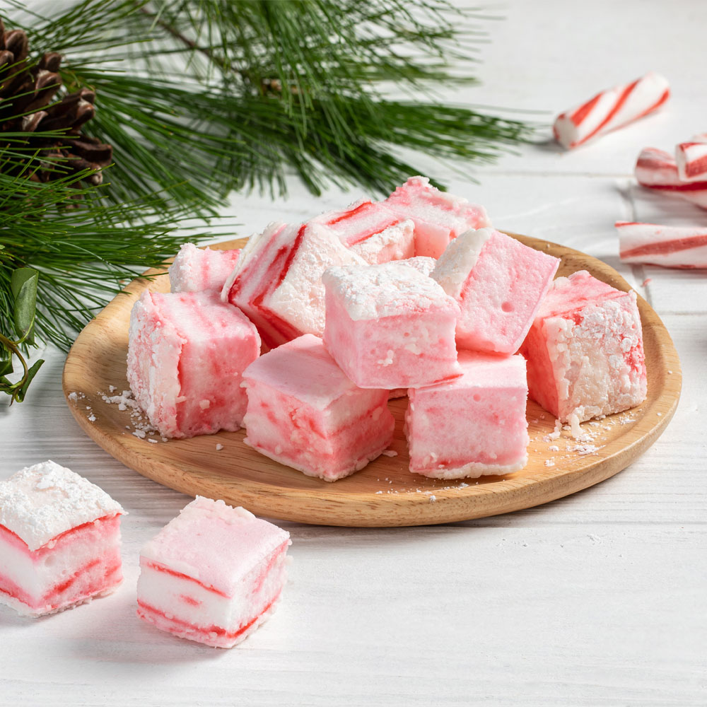 Peppermint Marshmallows | Low Sugar Recipe