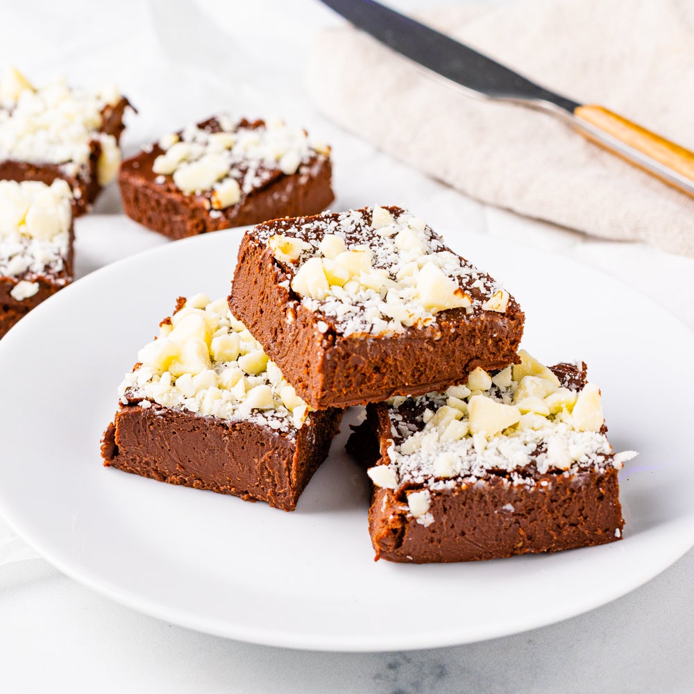 Triple Chocolate Fudge | Low Sugar Recipe